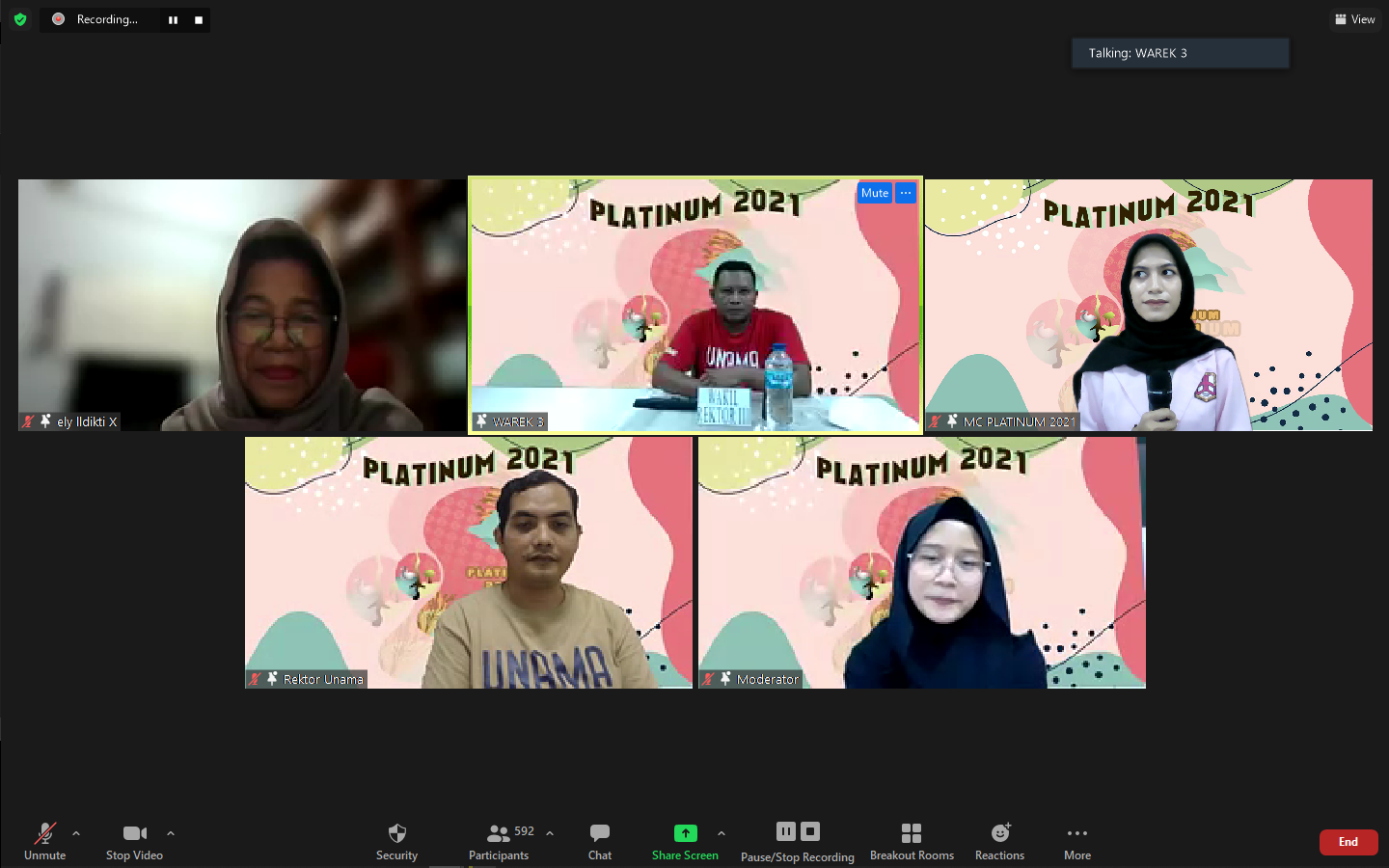 UNAMA MELAKSANAKAN KEGIATAN PKKMB SECARA ONLINE - UNAMA | Universitas ...